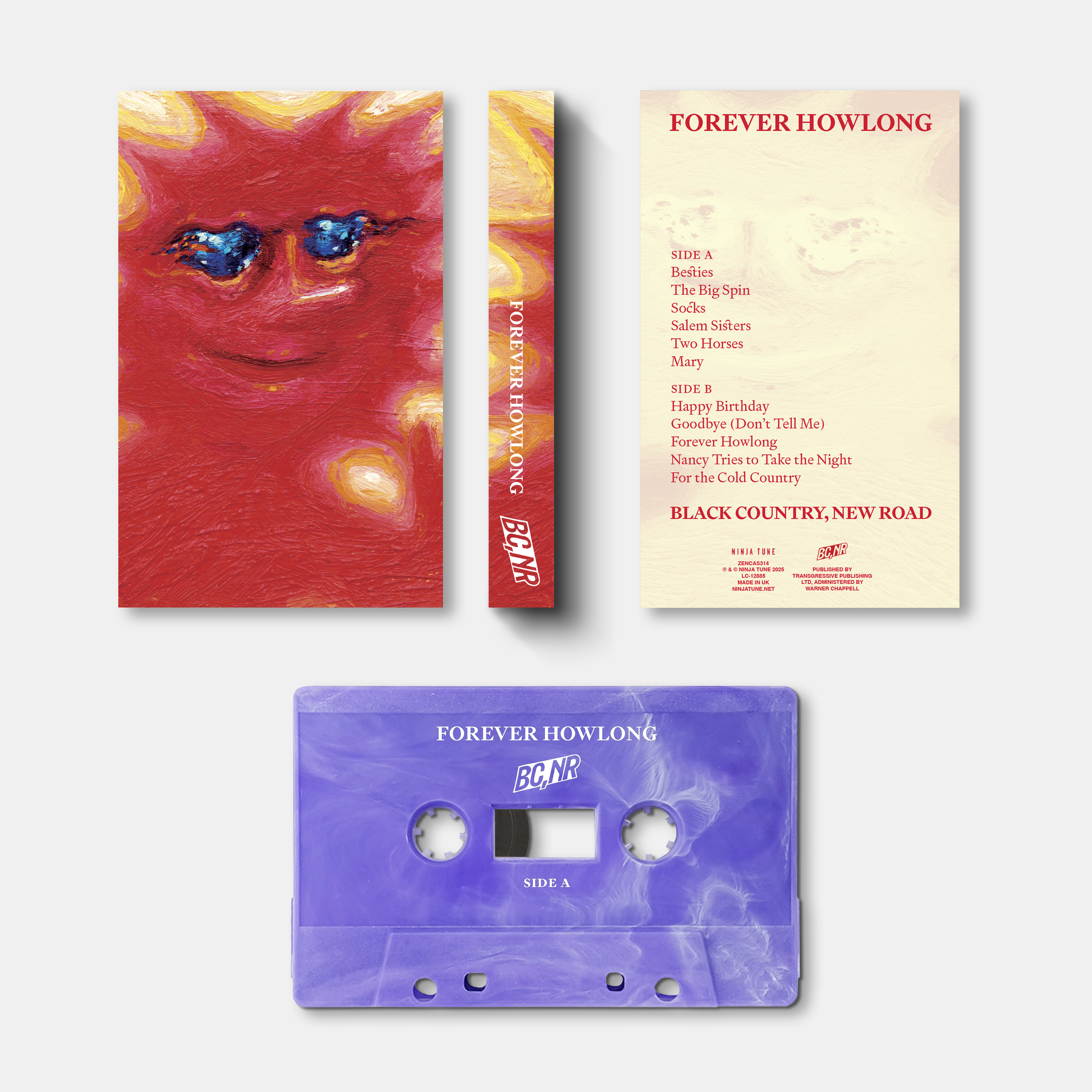 Forever Howlong Collectors Edition Cassette – Black Country New Road